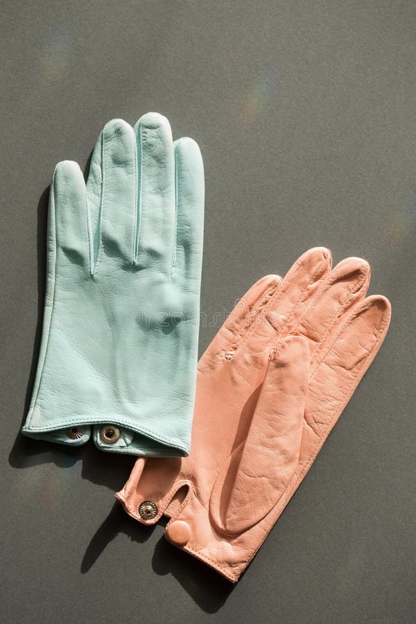 A Pair of Multi-colored Gloves Stock Image - Image of pair, hand: 330383717