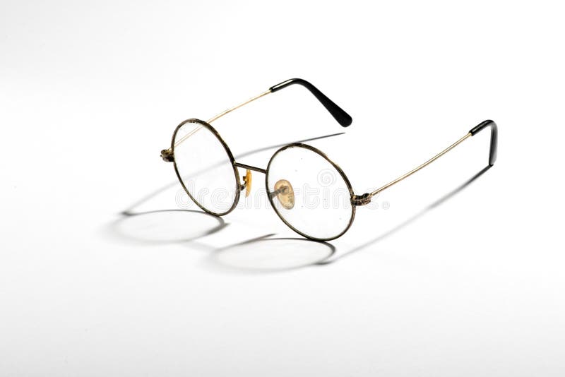 Vintage spectacles stock image. Image of bygone, rarity - 3893389