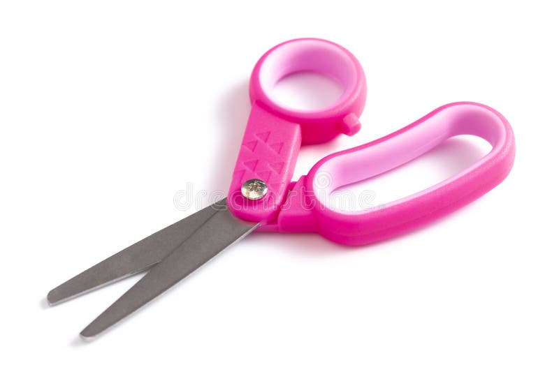 Kids scissors stock photo. Image of used, green, education - 4135676