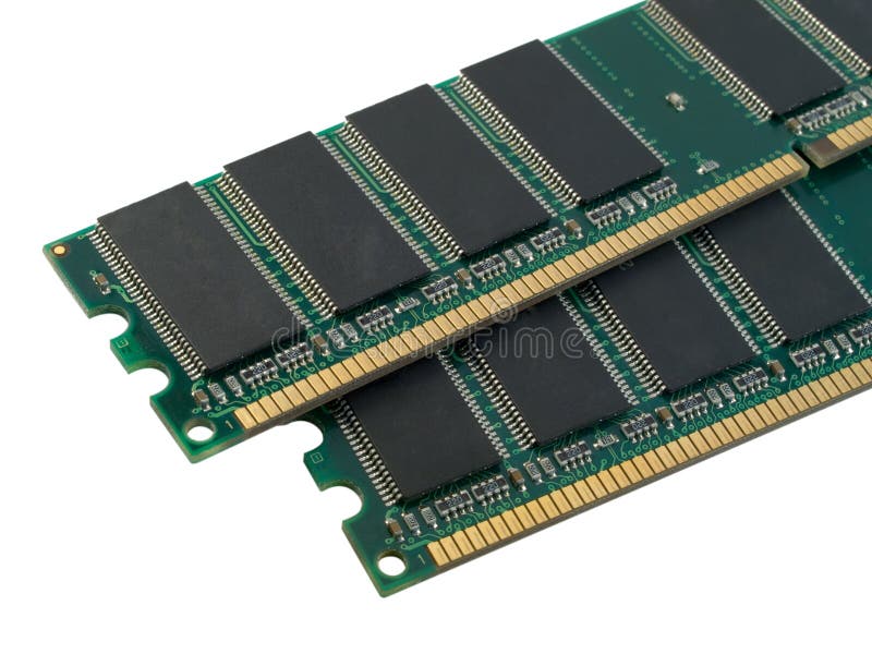 Pair of RAM stock image. Image of tech, metal, macro, memory - 4201153