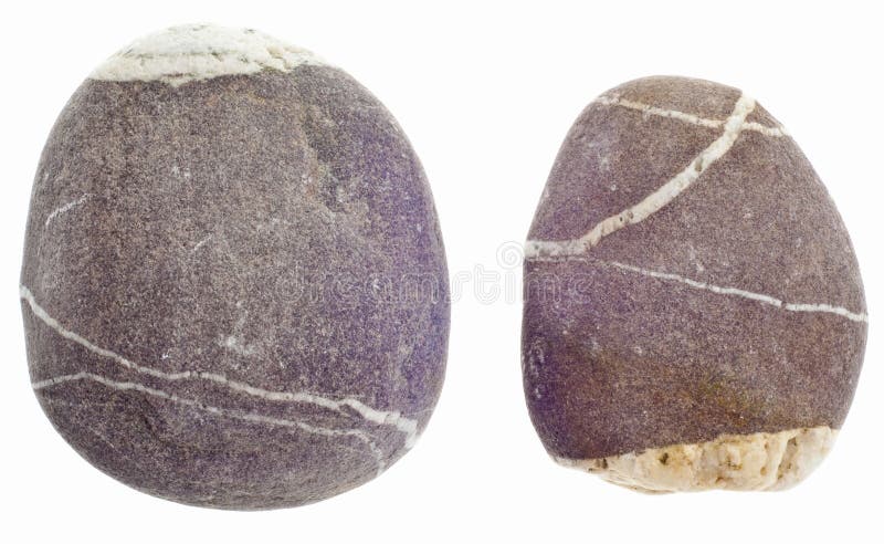 Pair of River Rocks stock image. Image of isolated, geology - 20343411