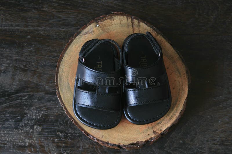 Pair of Sandals Onthe Beach Stock Photo - Image of relax, maritime ...