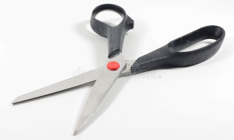 A pair of scissors stock photo. Image of used, metalblades - 37813554