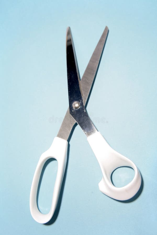 Pair of scissors stock photo. Image of light, cutting - 6830128