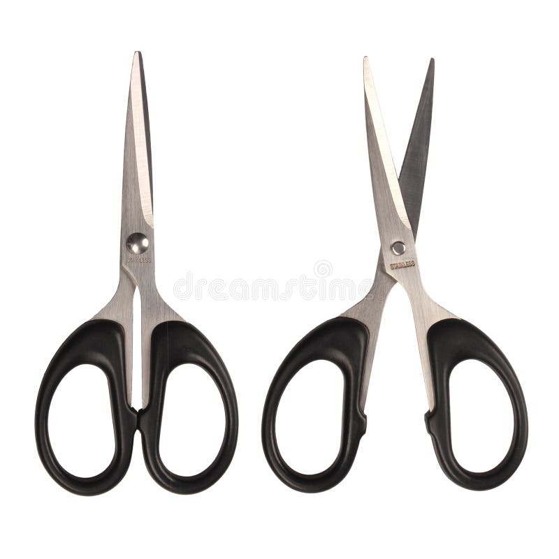 Two pairs of scissors stock image. Image of fashion, elegance - 12031245