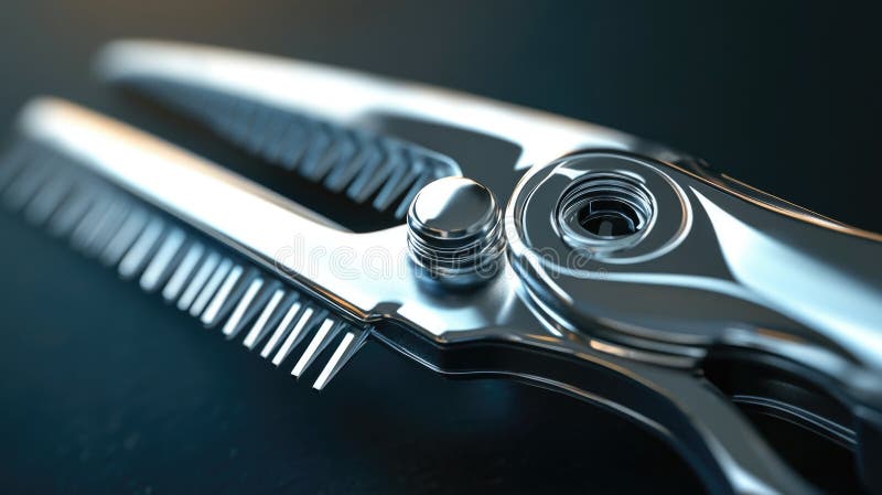 A Pair of Scissors Sitting on a Table, Ready for Use Stock Photo ...