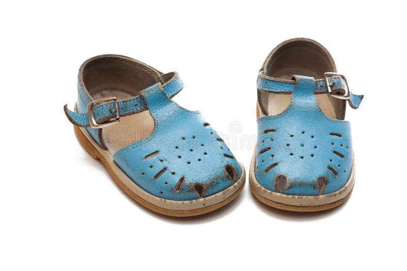 Pair of shoes stock image. Image of foot, adorable, children - 12896319