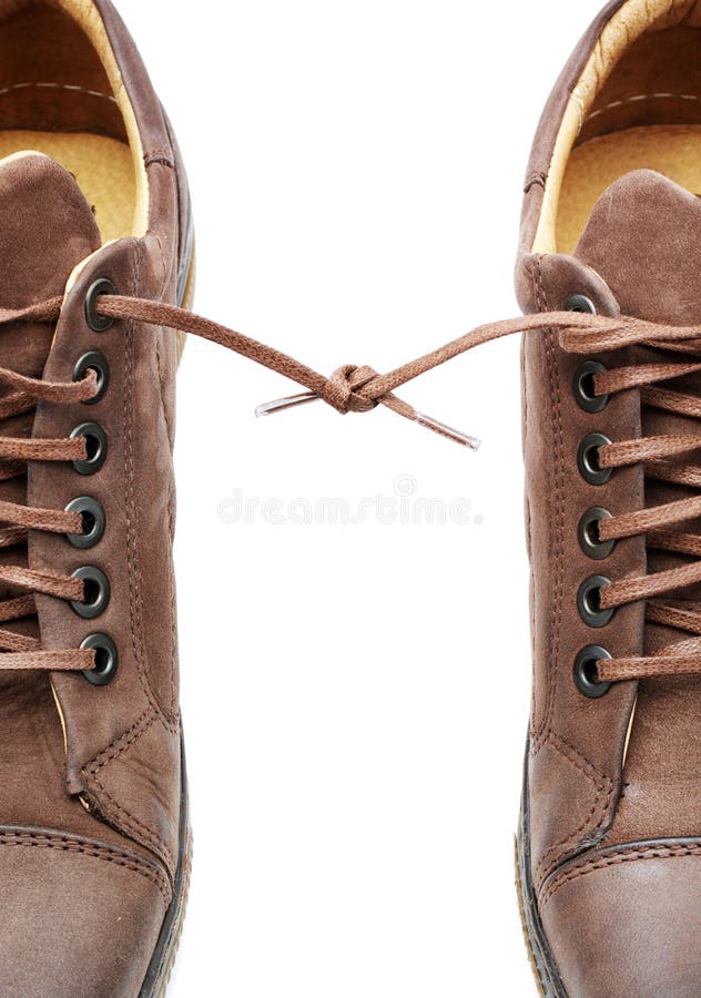 Pair of Shoes Bound Together Stock Photo - Image of macro, bound: 13131100