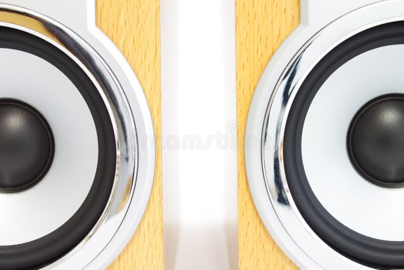 A pair of speakers stock photo. Image of system, speakers - 11590892