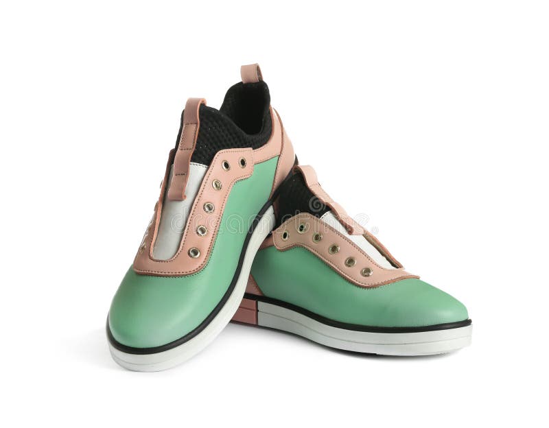 Pair of Stylish Modern Shoes Stock Photo - Image of hipster, lifestyle ...