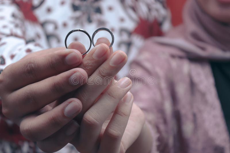 A Pair of Twin Rings for a Wedding Stock Photo - Image of bridal ...