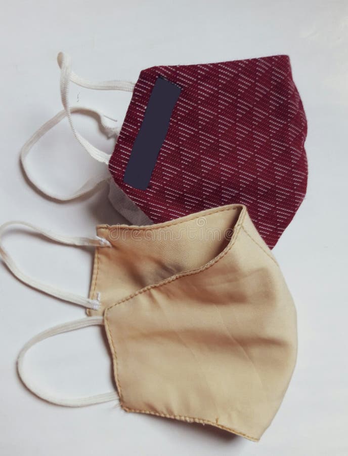 A pair of two face mask stock photo. Image of pandemic - 208581544