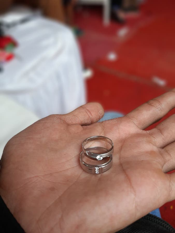 Wedding Rings from Indonesia Stock Image - Image of limb, jewellery ...