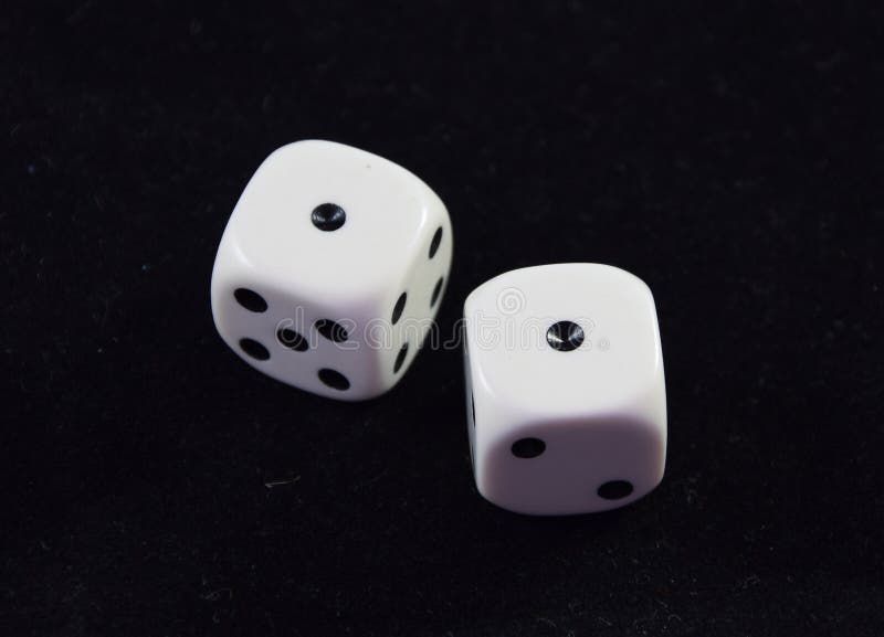 Dice Two stock photo. Image of game, snakeeyes, toys - 101025494