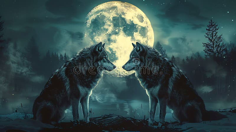 Cool Looking Wolves