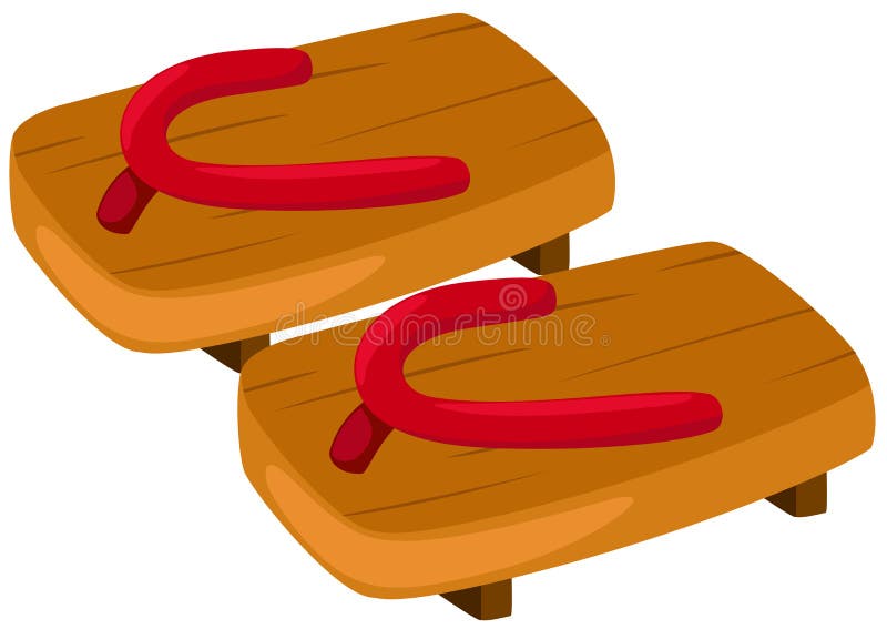 Pair Wooden Clog Stock Illustrations, Vectors, & Clipart - 124 Stock ...