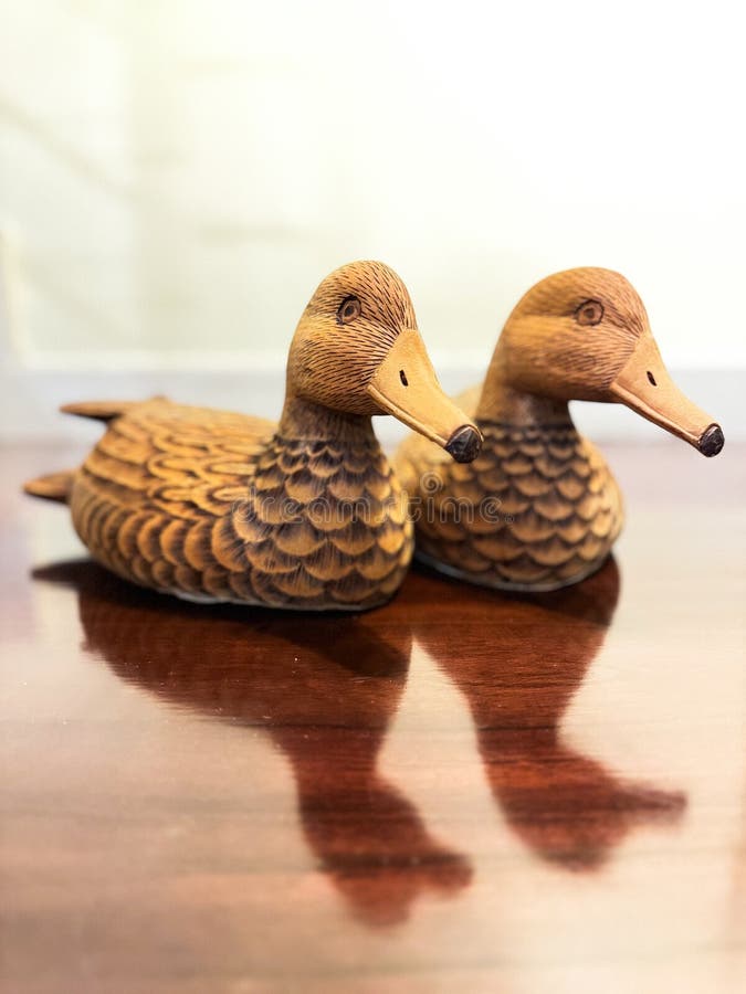 Wooden duck stock photo. Image of hand, bali, floor - 354512474