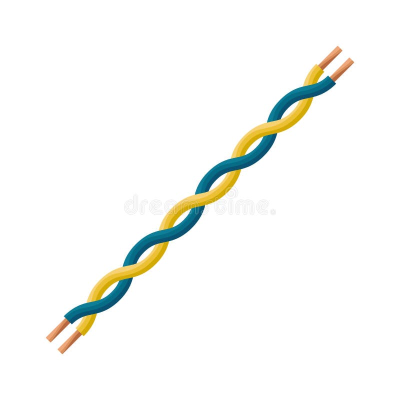 Paired Twisted Electric Wire. a Wire is an Electrical Product that ...