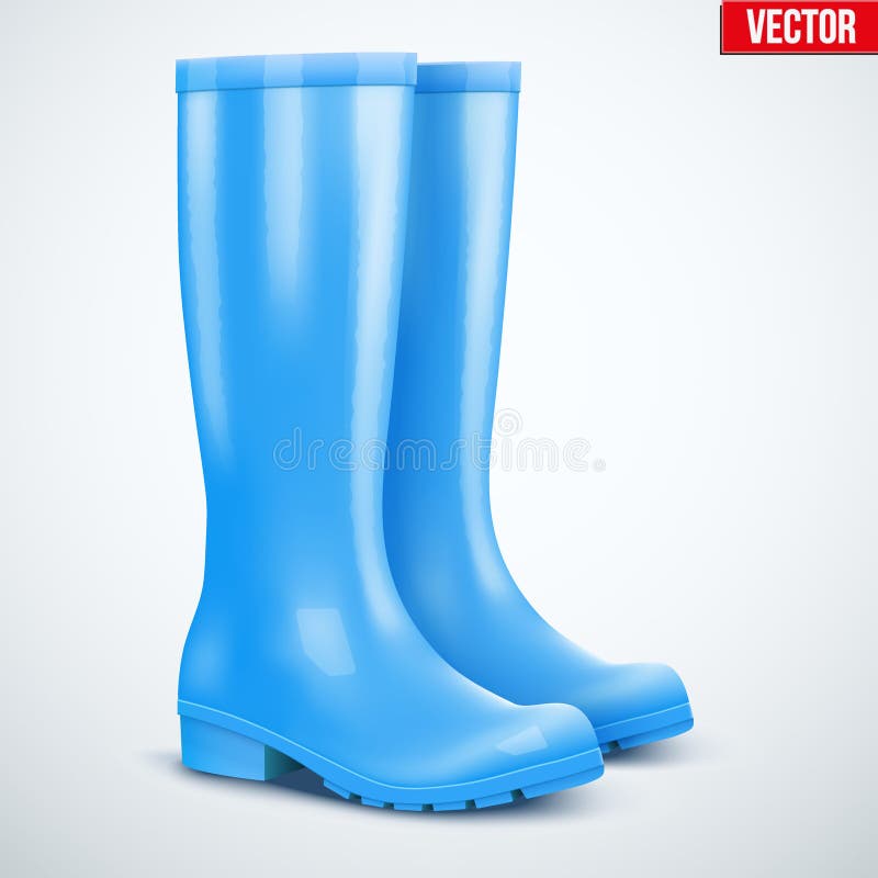 Paires De Bottes De Pluie Bleues Illustration de Vecteur - Illustration ... Paires De Bottes De Pluie Bleues Illustration de Vecteur - Illustration ...