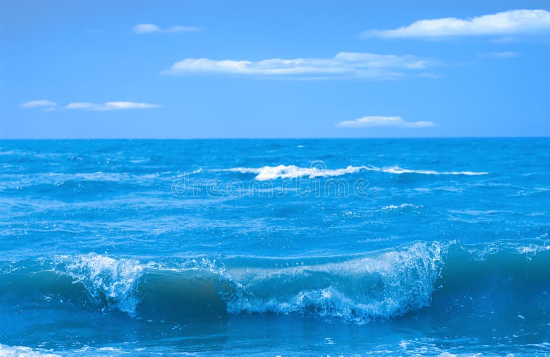 Paisagem do mar foto de stock. Imagem de perigo, energia - 5691220