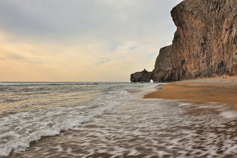 Paisagem Do Mar Do Extremo Oriente. Imagem de Stock - Imagem de céu ...