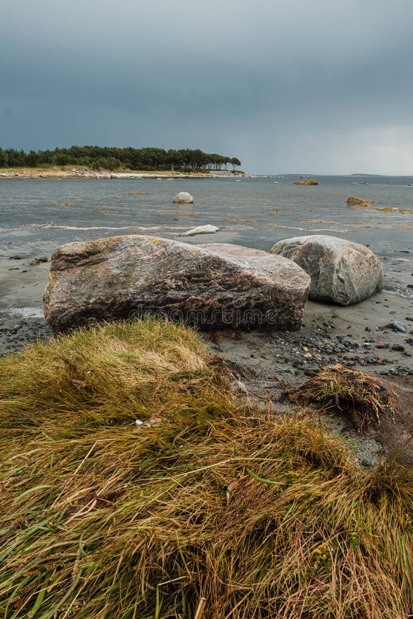 Paisagem Do Mar Do Norte Nas Ilhas Solovetsky Foto de Stock - Imagem de ...