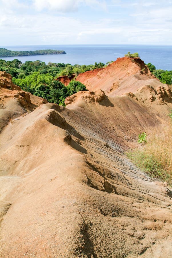 Paisaje De La Costa En La Isla De Mayotte Imagen de archivo - Imagen de ...