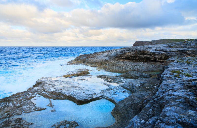 Paisaje De La Isla De Eleuthera Foto de archivo - Imagen de bahamas ...