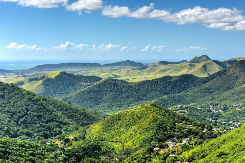 Paisaje De Las Salinas, Puerto Rico Foto de archivo - Imagen de rico ...