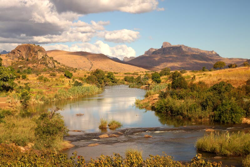 Paisaje de Madagascar foto de archivo. Imagen de secuencia - 17613320