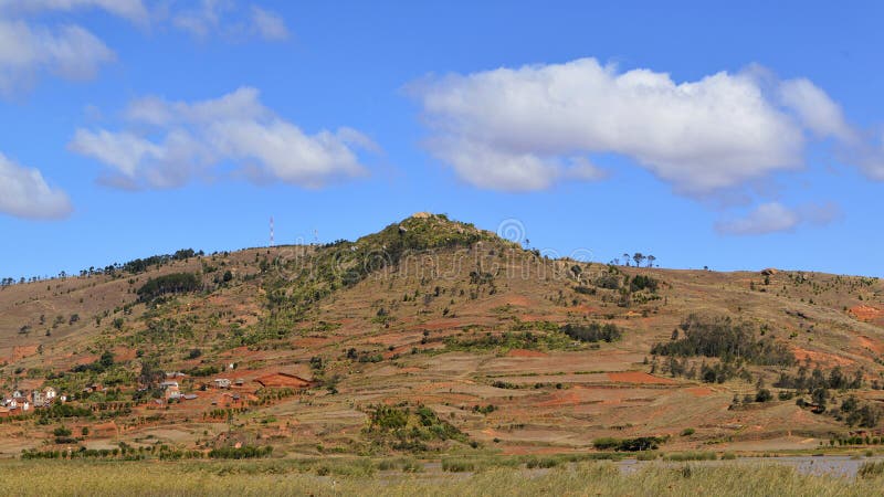 Paisaje de Madagascar imagen de archivo. Imagen de asoleado - 41682463