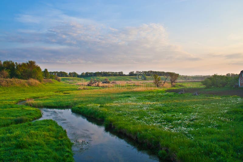 Paisaje del verano foto de archivo. Imagen de verano - 18070986