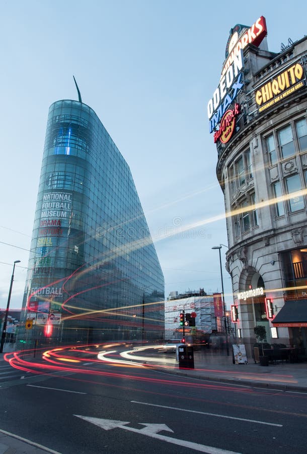 Paisaje Urbano De Manchester Imagen de archivo editorial - Imagen de ...