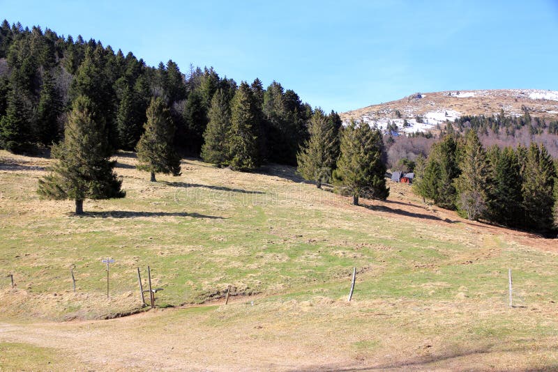 Paisajes De Los Vosgos, Francia Imagen de archivo - Imagen de panfleto ...