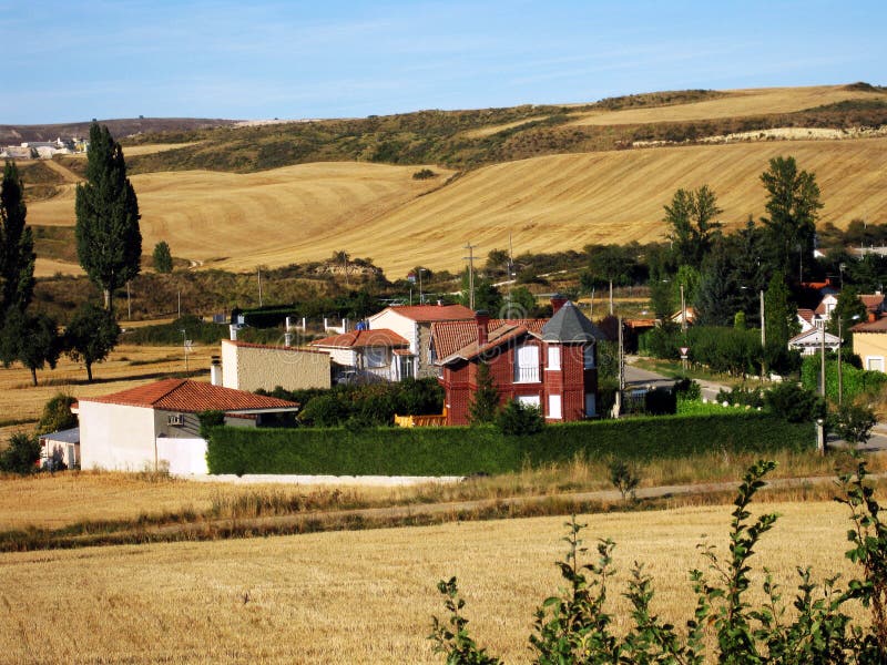 Paisajes Rústicos, Ciudades Foto de archivo - Imagen de verano, calor ...