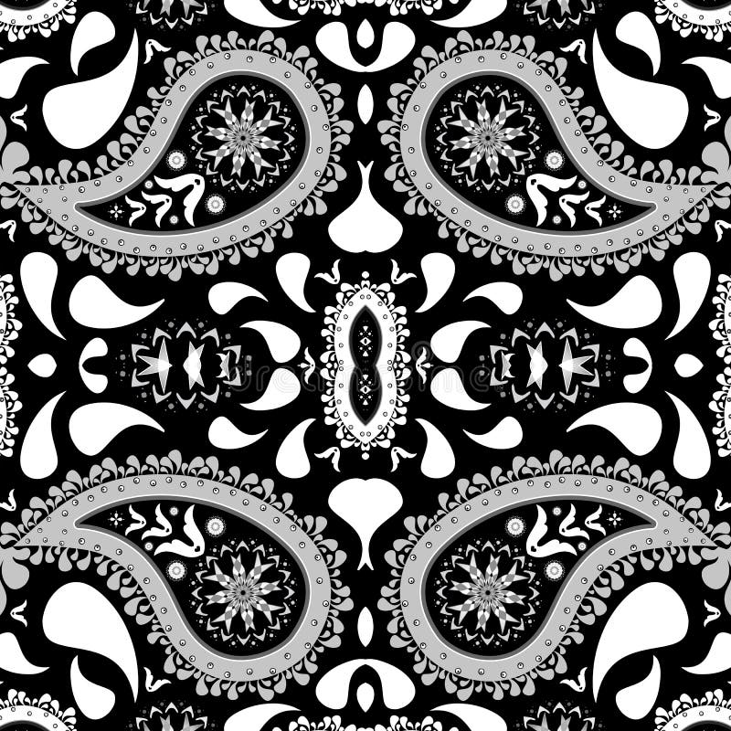 Paisley pattern stock vector. Illustration of element - 31744868