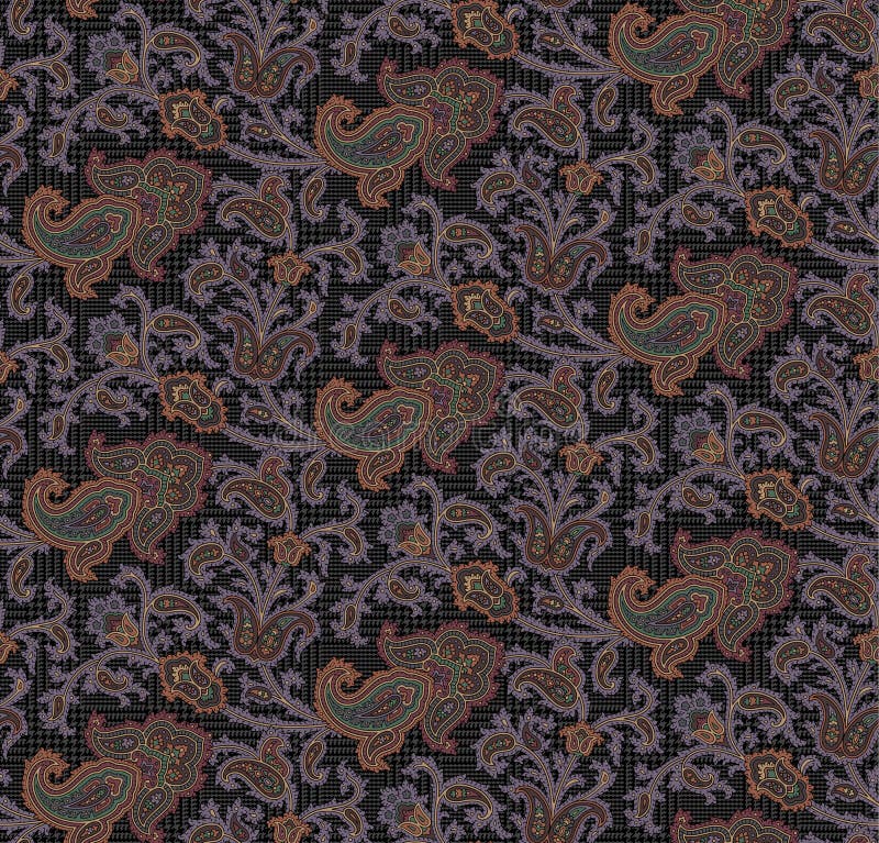 Paisley pattern stock photo. Image of graphic, fabrics - 60457246