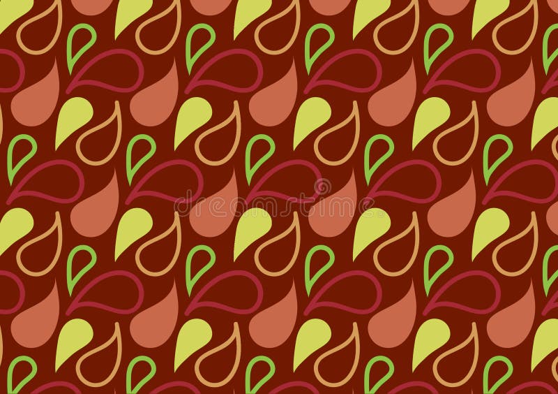 Paisley Pattern Repeat Pattern for Use with Content Creation Stock ...