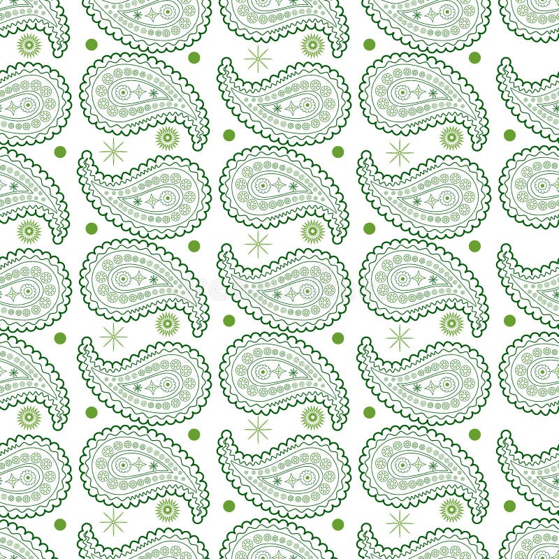 Paisley patterns. stock illustration. Illustration of abstraction ...