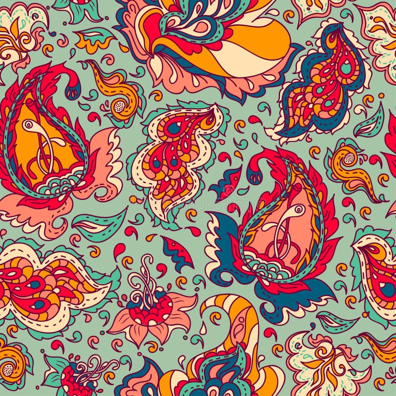 Royal Indian Pattern Stock Illustrations – 40,826 Royal Indian Pattern ...