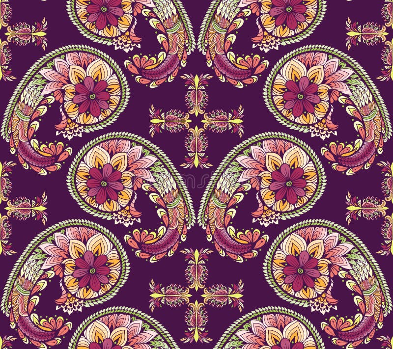 Paisley stock vector. Illustration of design, eastern - 85072309