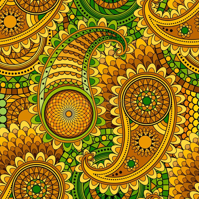 Seamless pattern 1105-013 stock illustration. Illustration of beauty ...