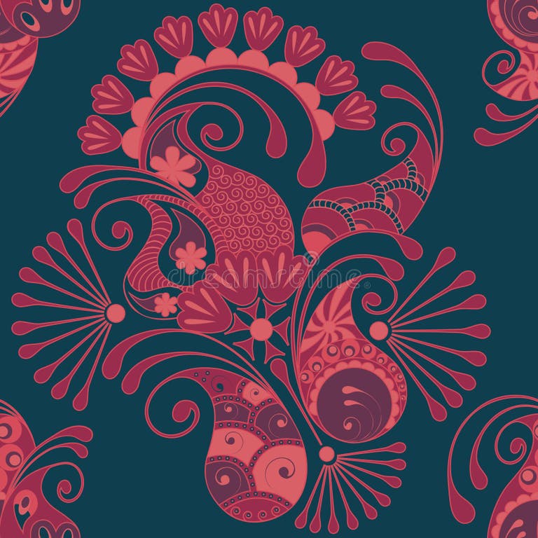 Traditional Paisley Style Stock Illustrations – 59,388 Traditional ...