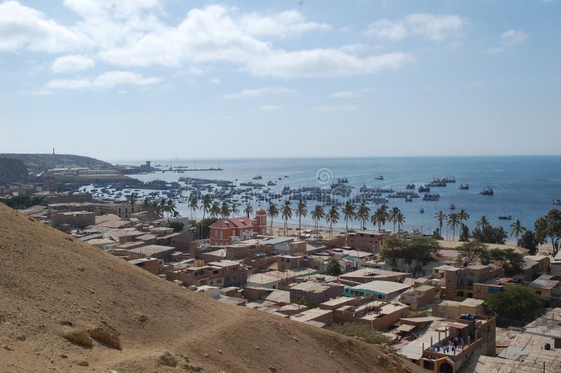 Paita, Peru stock image. Image of seacoast, shore, coastline - 10794297