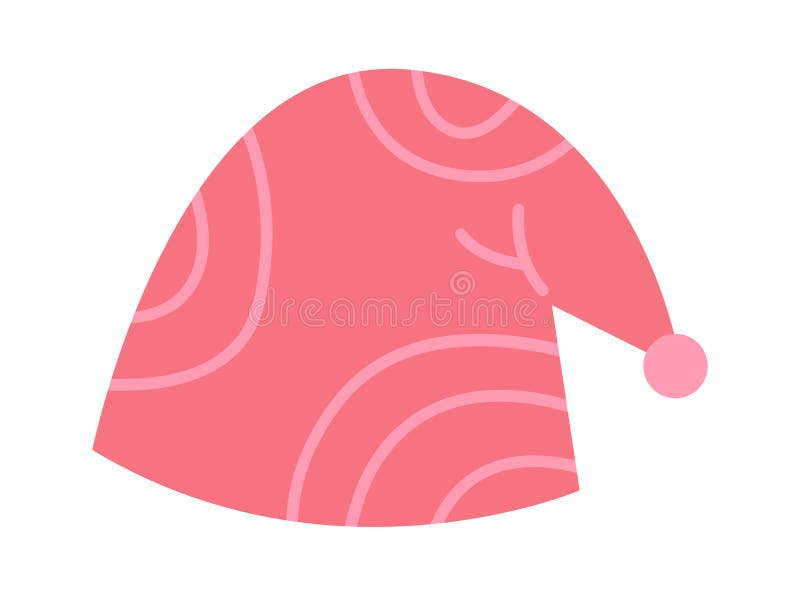 Pajamas Element Flat Icon Sleeping Hat Clothes Stock Vector - Illustration of graphic, color ...