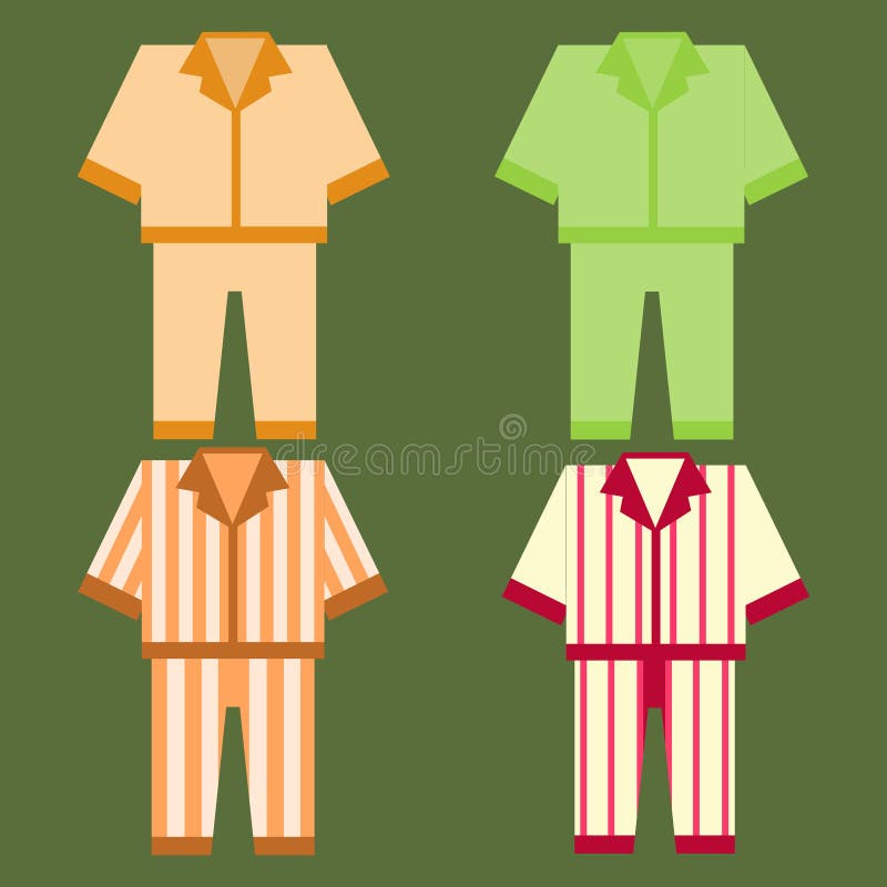 Pajamas icon stock illustration. Illustration of isolated - 89793702