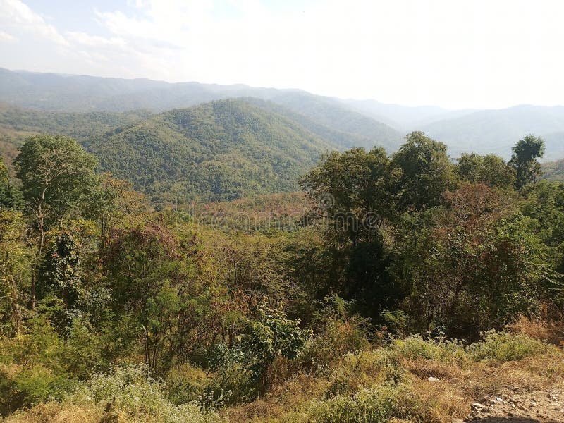 Pak Chong view point stock photo. Image of chong, ridge - 237504348