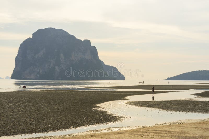 Pak Meng Beach in Trang, Thailand. Editorial Image - Image of ocean ...