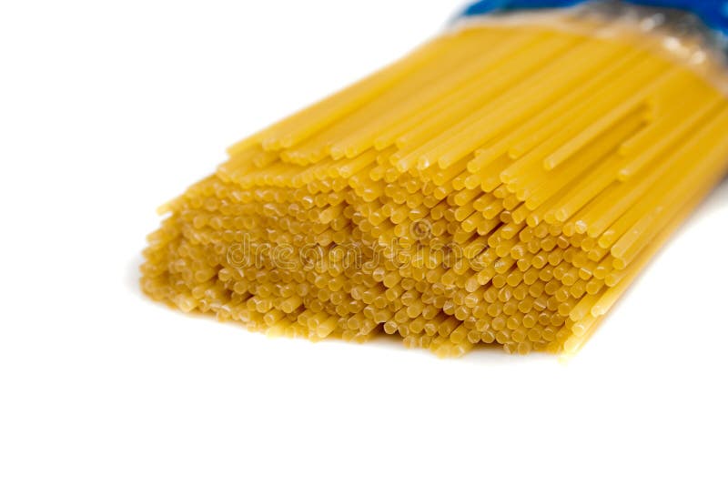 Pak Van Heerlijke Spaghetti Stock Foto - Image of macaroni, heerlijk ...