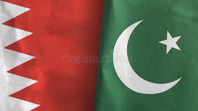 Pakistan and Bahrain stock illustration. Illustration of center - 102461360